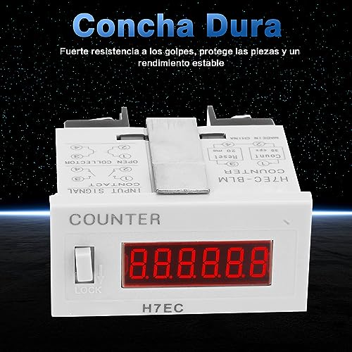 Digital Electrical Counter, 0-999999 Auto Digital Counter Digital ...