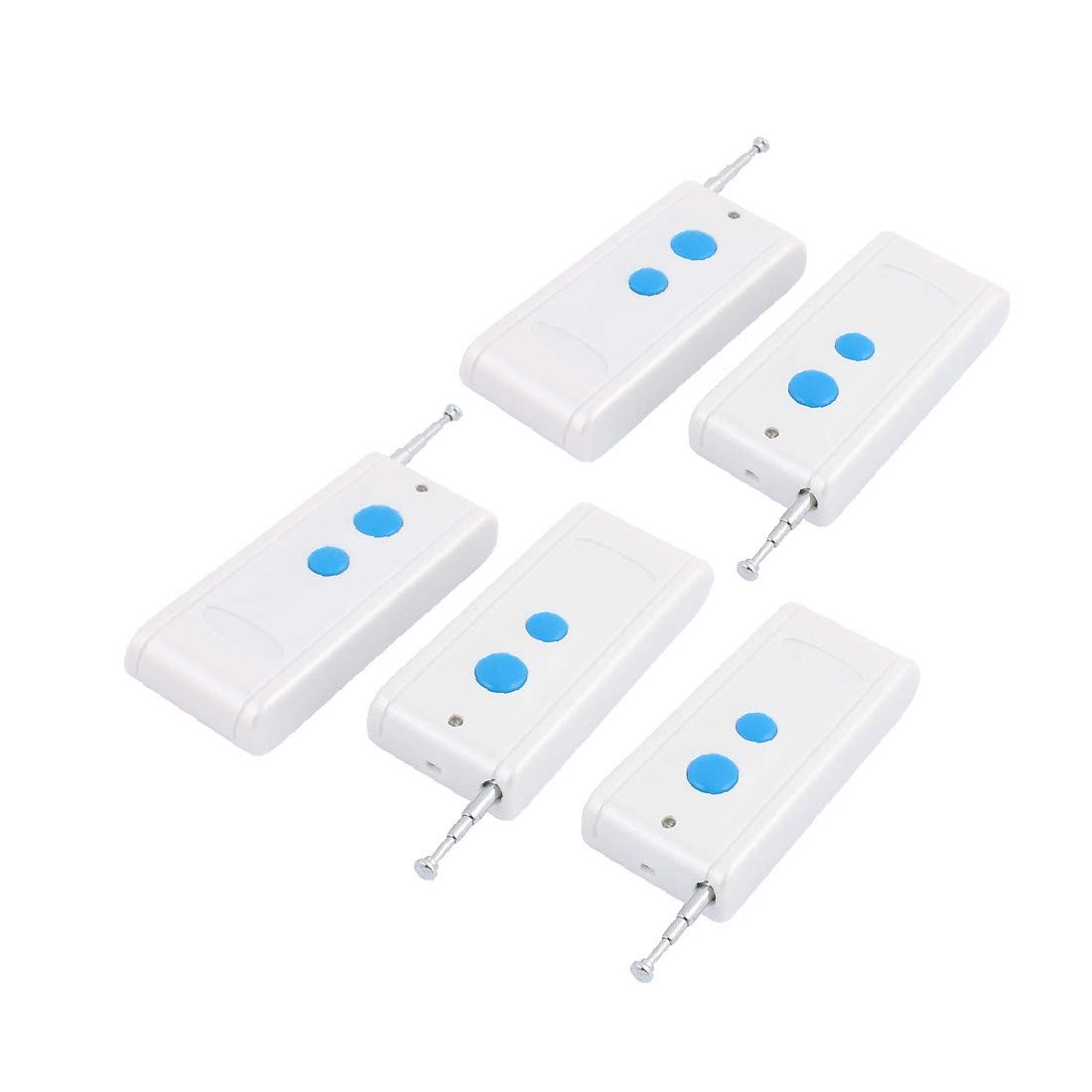 Buy X-DREE 5pcs 1000 Meters Dual Keys 12V Battery Powered Remote ...