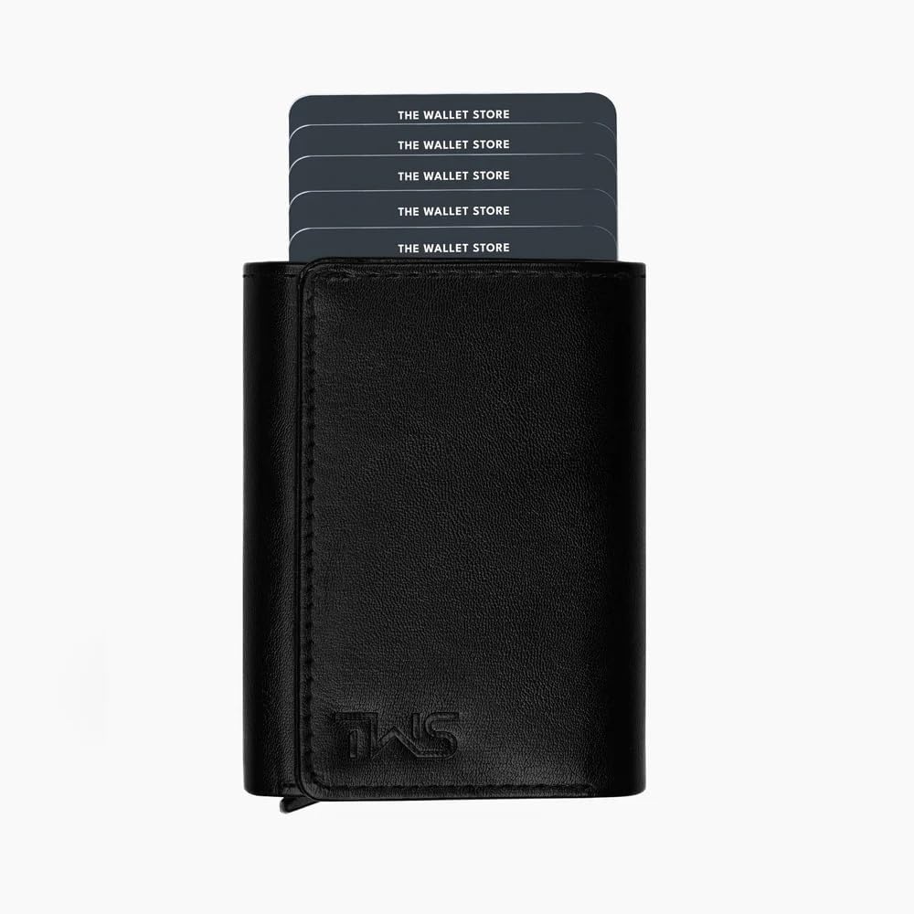 Buy The Wallet Store Maverick RFID Protected Wallet Card Holder | Pop ...