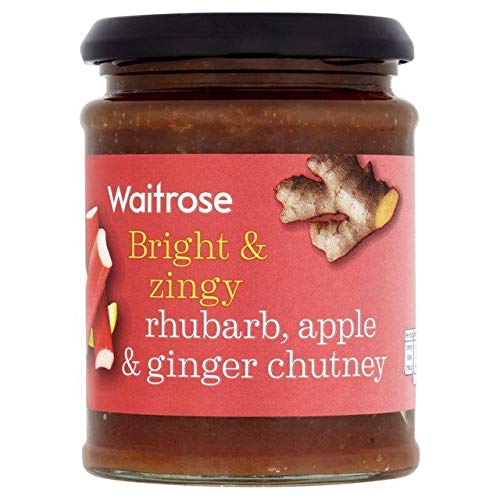 Amazon.com : Rhubarb, Apple & Ginger Chutney Waitrose 320g : Grocery ...