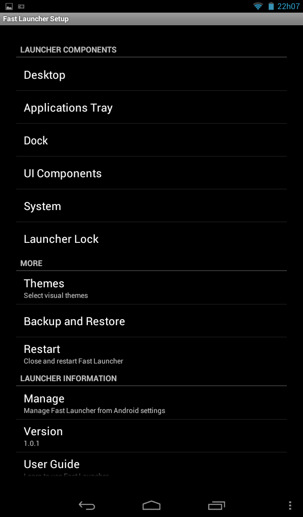 Fast Launcher:Amazon.de:Appstore for Android