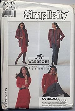 Amazon.com: Simplicity Pattern 8248 Jiffy Wardrobe Misses' Pull-on ...