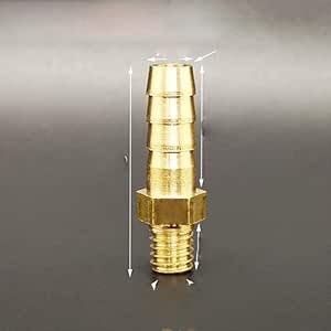 Amazon.com: hose connector,garden hose connector,Mini Pagoda Pipe Fittings Male Metric Thread M5 ...