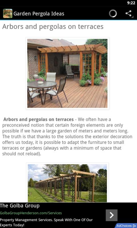 DIY Garden Pergola - App on Amazon Appstore