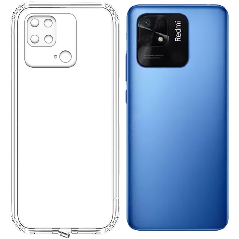 Tough Lee Back Cover Case for Redmi 10 (Silicon | Transparent) (Mobile ...