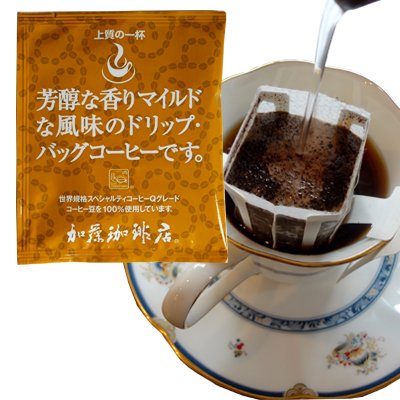 Amazon.com : Kato coffee shop special tea drip coffee mellow aroma 100P ...
