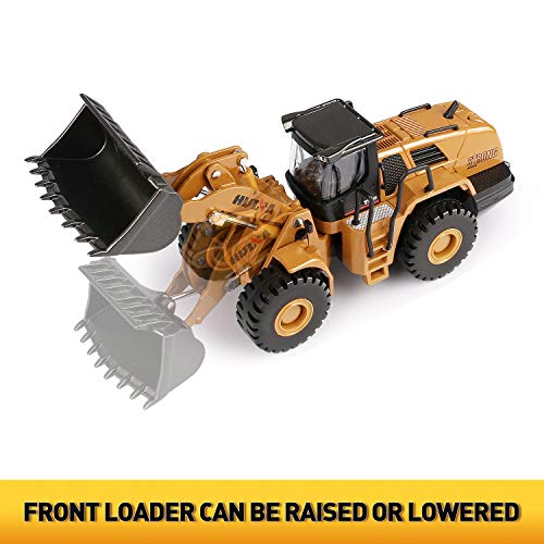 1/50 Scale Diecast Four Wheel Loader Truck Toy, Metal Construction ...