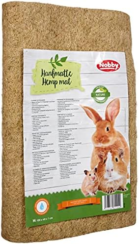Kerbl Hemp Rabbit Mat, 40 x 100 x 1 cm,brown : Amazon.co.uk: Pet Supplies