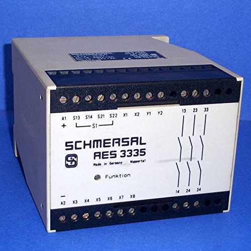 SCHMERSAL 24VDC SAFETY MONITORING MODULE, AES 3335 *NEW*: Amazon.com ...