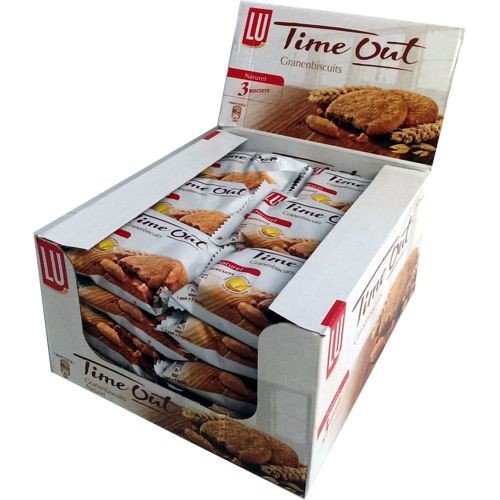LU Time Out natürliche Getreidekekse 24x43g (24 x 3 Kekse) : Amazon.de ...