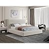 Amazon.com: Meridian Furniture DevinBeige-K Devin Collection Modern ...