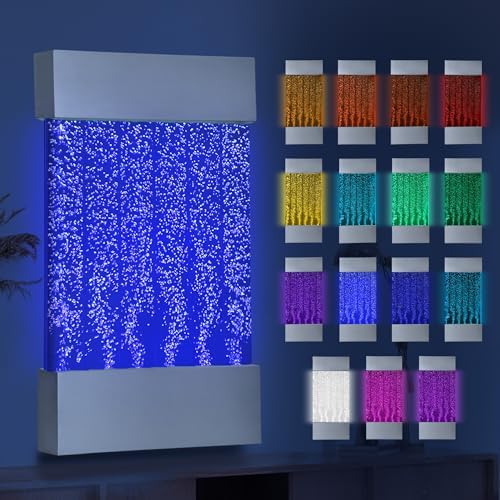 TACAHE RGBW Dynamic Wave Wall Light - Flowing Water, Aurora Visual ...