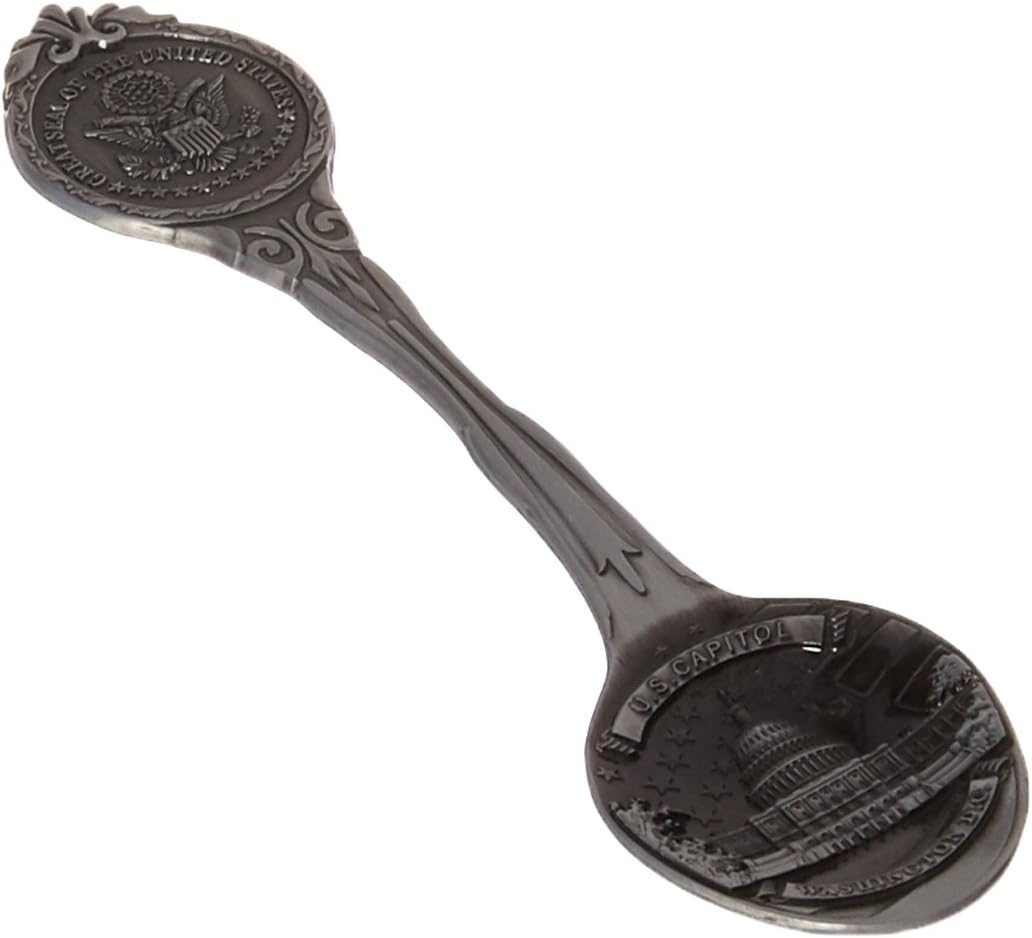 Amazon.com: US Capitol Pewter Collector's Spoon: Flatware Spoons: Home ...