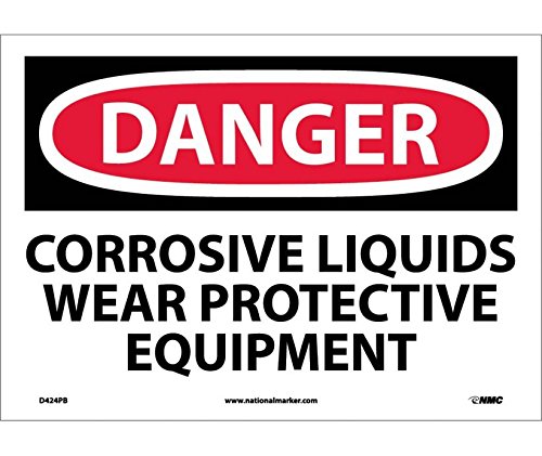 Danger Corrosive Liquids Sign: Amazon.com: Industrial & Scientific