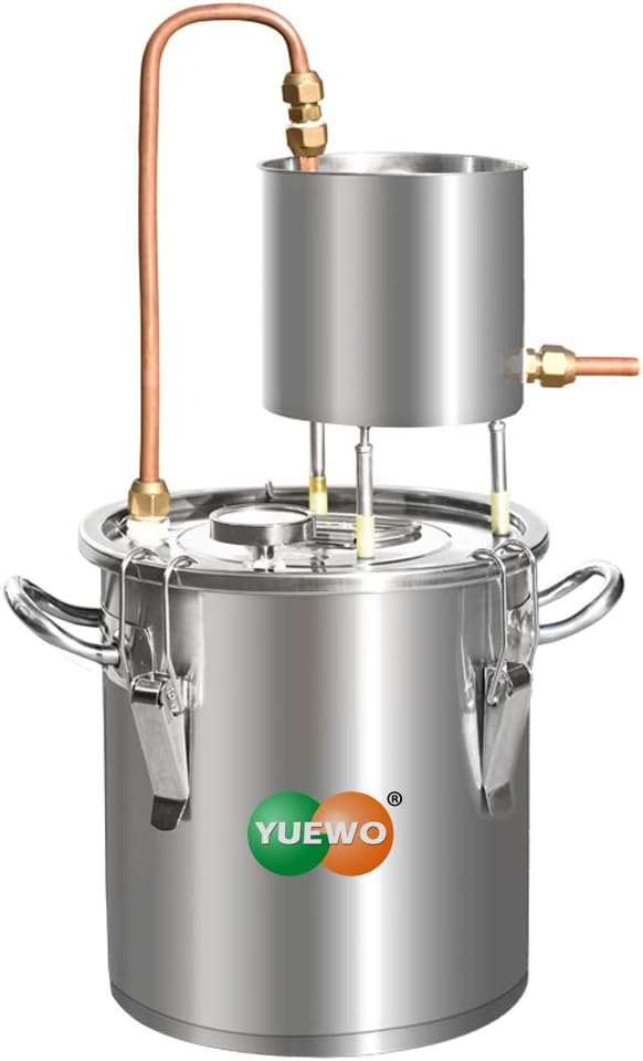 Amazon.com: YUEWO Alcohol Distiller Alembic Spirits Alcohol Wine Making ...