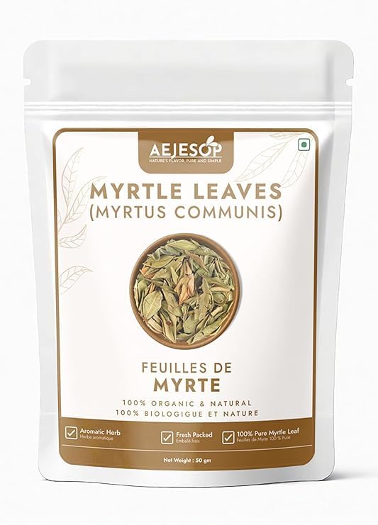 Amazon.com: AEJESOP Organic Myrtle Leaves, Myrtus Communis, Pure ...