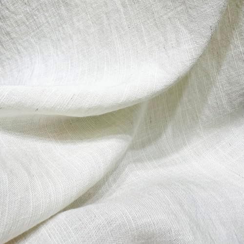 Amazon.com: Fabrimuse 57" Soft Viscose Nylon Linen Fabric by The Yard ...