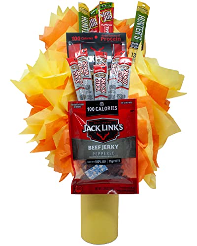 Beef Jerky Rose Bouquets | Define Awesome