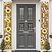 Amazon.com: Avezano Sunflower Welcome Door banner Rustic Wood Sunflower ...