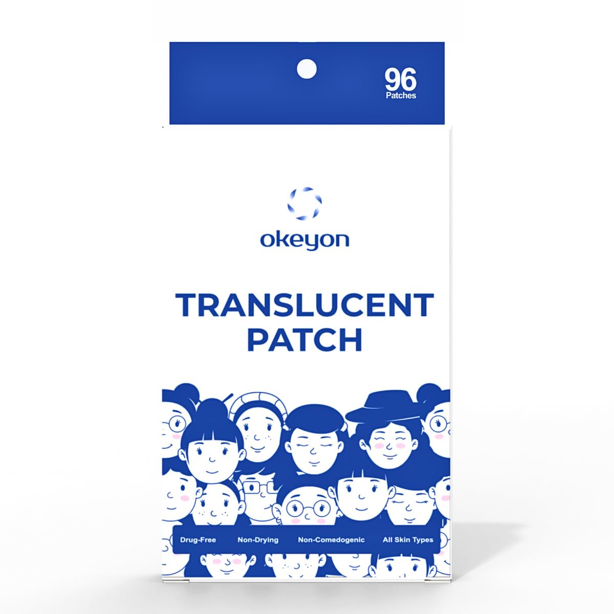 Amazon.com : Translucent Patch - Hydrocolloid Acne Patch for Face and ...