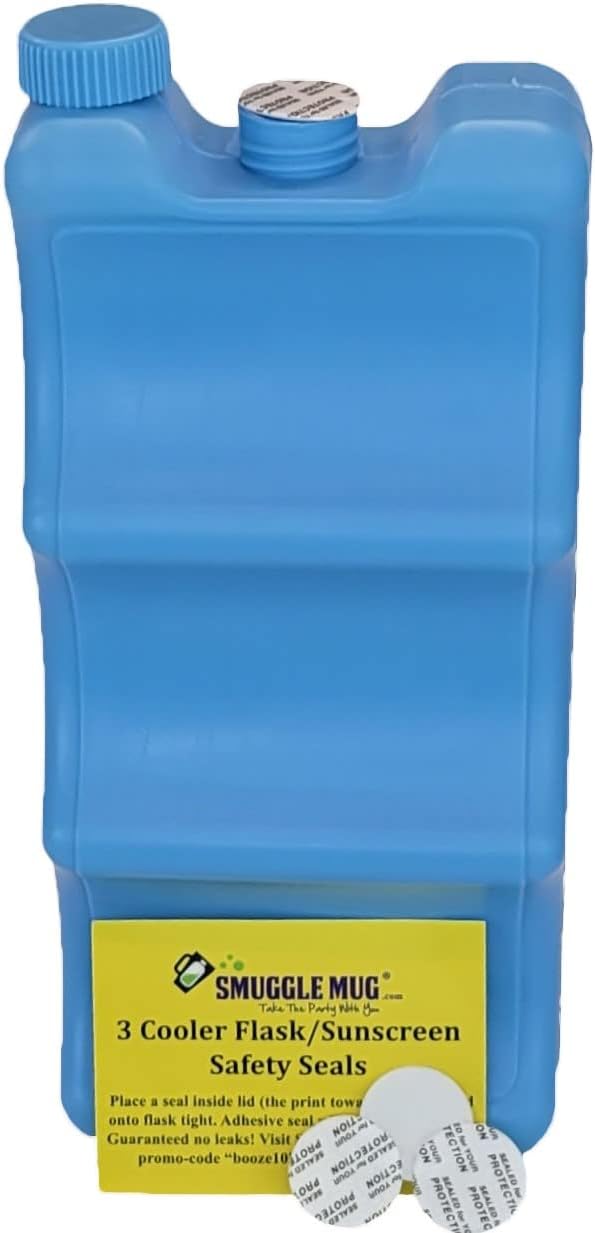 Amazon.com | Hidden Alcohol Flask By Smuggle Mug | Ice Box Can Cooler ...