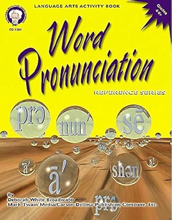 Mark Twain Word Pronunciation Language Arts Workbook, Vowels ...
