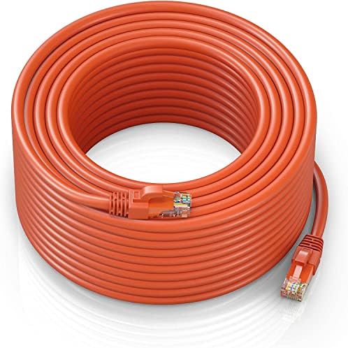 15 Meter CAT 6 Ethernet Patch Cable, RJ45 Computer Network Cord, Cat 6 Patch Cord LAN Cable UTP ...