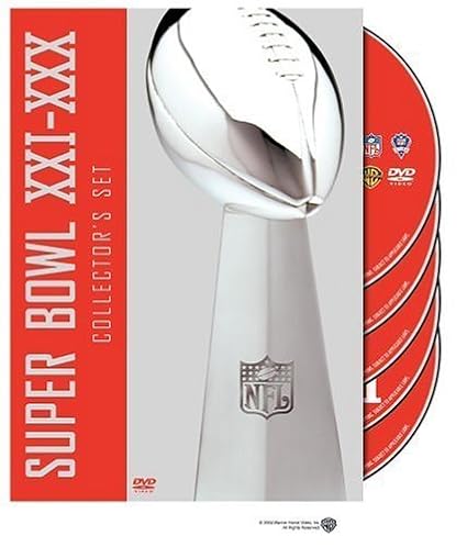 Amazon.com: NFL Films Super Bowl Collection - Super Bowls XXI-XXX by ...