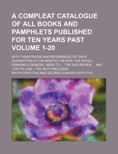 『A Compleat Catalogue of All Books and Pamphlets Published - 読書メーター