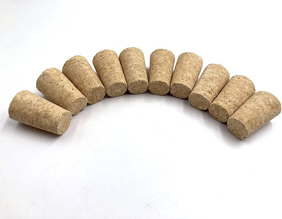 Amazon.com: 30 Pack Natural Soft Wood Corks, Tapered Cork Wooden Beer ...