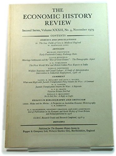 Amazon.co.jp: The Economic History Review: A Journal of Economic and ...
