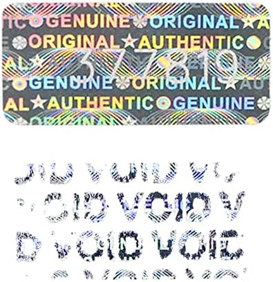 Amazon.com : 580 pcs Hologram Tamper Evident Stickers, Void High ...