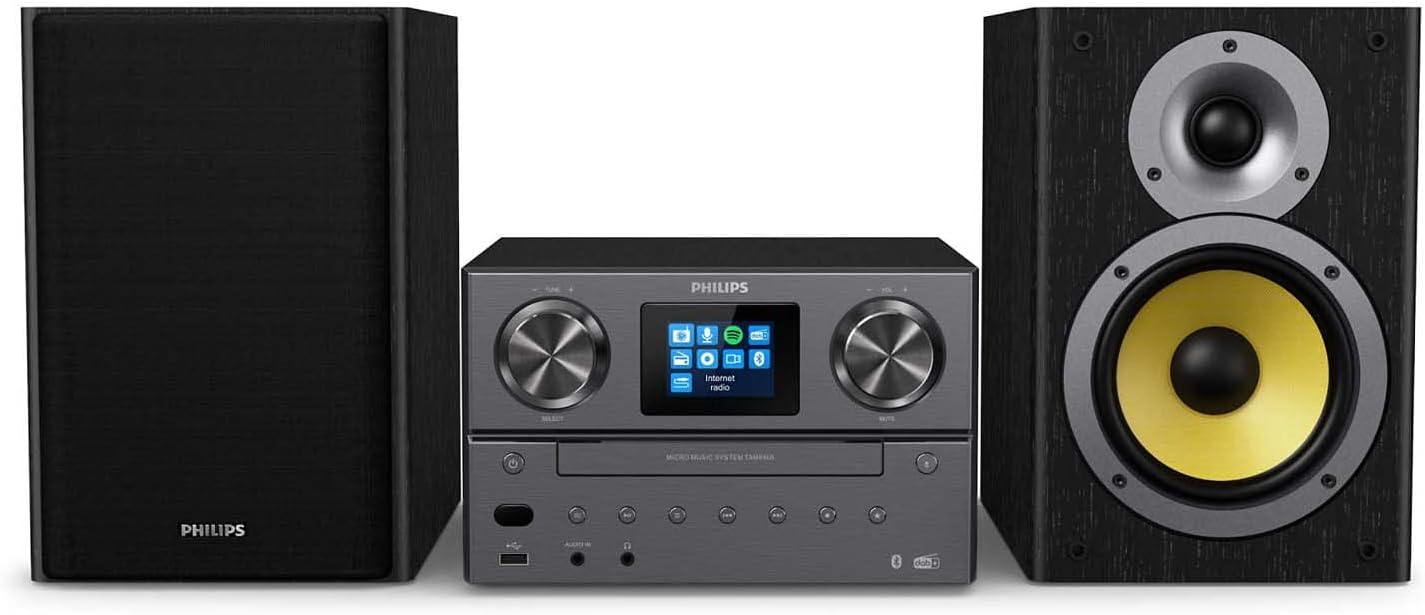 Philips M4505/12 Mini Impianto Stereo Sistema Micro, Bluetooth, Radio ...