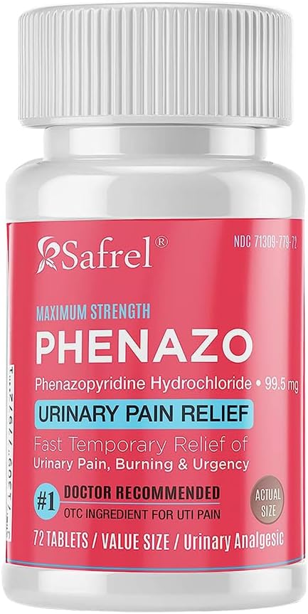 Amazon.com: Quality Choice Max Strength Urinary Pain Relief, Maximum ...