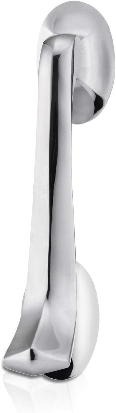 XFORT® Door Knocker Polished Chrome, Victorian Scroll Door Knockers for ...