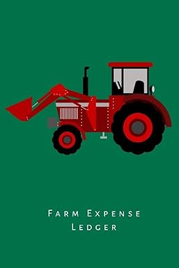 Farm Expense Ledger: Journal entry, account notebook. Daily and monthly ...