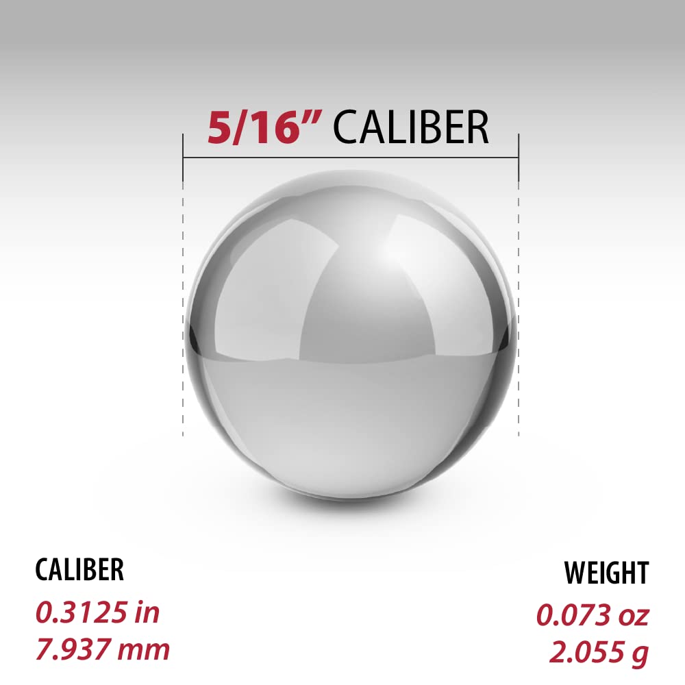 Snapklik.com : (750 Pieces) PGN Steel Slingshot Ammo - 5/16 Inch (0. ...