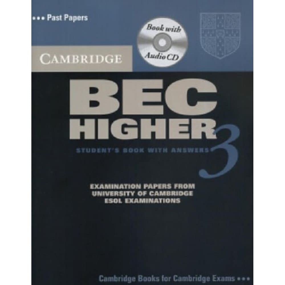 Amazon.com: Cambridge BEC Higher 3 Self Study Pack (BEC Practice Tests ...
