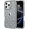 Amazon.com: Hython for iPhone 16 Pro Case Glitter, Clear Glitter Sparkly Shiny Bling Sparkle ...
