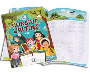 Buy Cursive Handwriting Practice Books for Words | Tracing and Writing ...