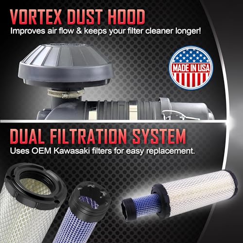 Kawasaki Air Filter Upgrade Kit for FR651V FR691V FR730V