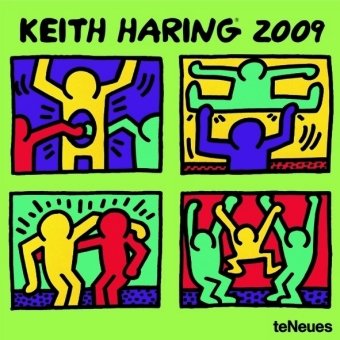 2009 Keith Haring Grid Calendar : Amazon.in: Books