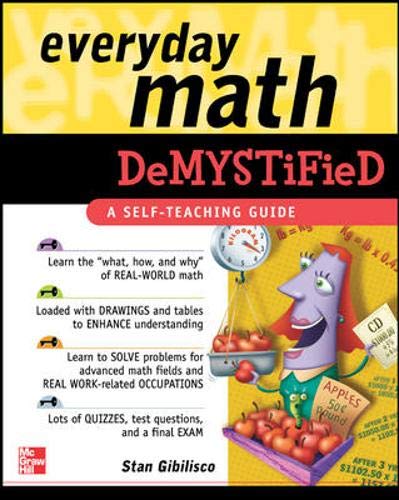 Everyday Math Demystified: Stan Gibilisco: 9780071431194: Amazon.com: Books