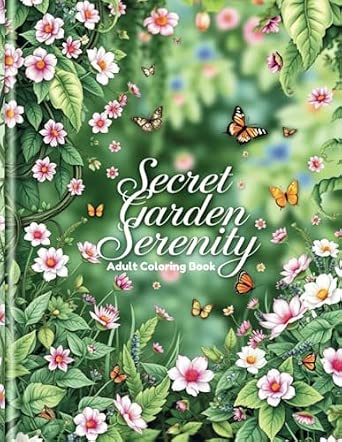 Amazon.com: Secret Garden Serenity: A Coloring Book for Adults to Find ...