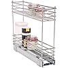 Household Essentials Glides Narrow Sliding Organizer, 5-Inch, Chrome ...