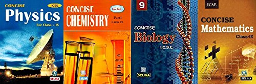 Buy CONCISE PHYSICS,CHEMISTRY,BIOLOGY,MATHEMATICS FOR ICSE CLASS 9 ...