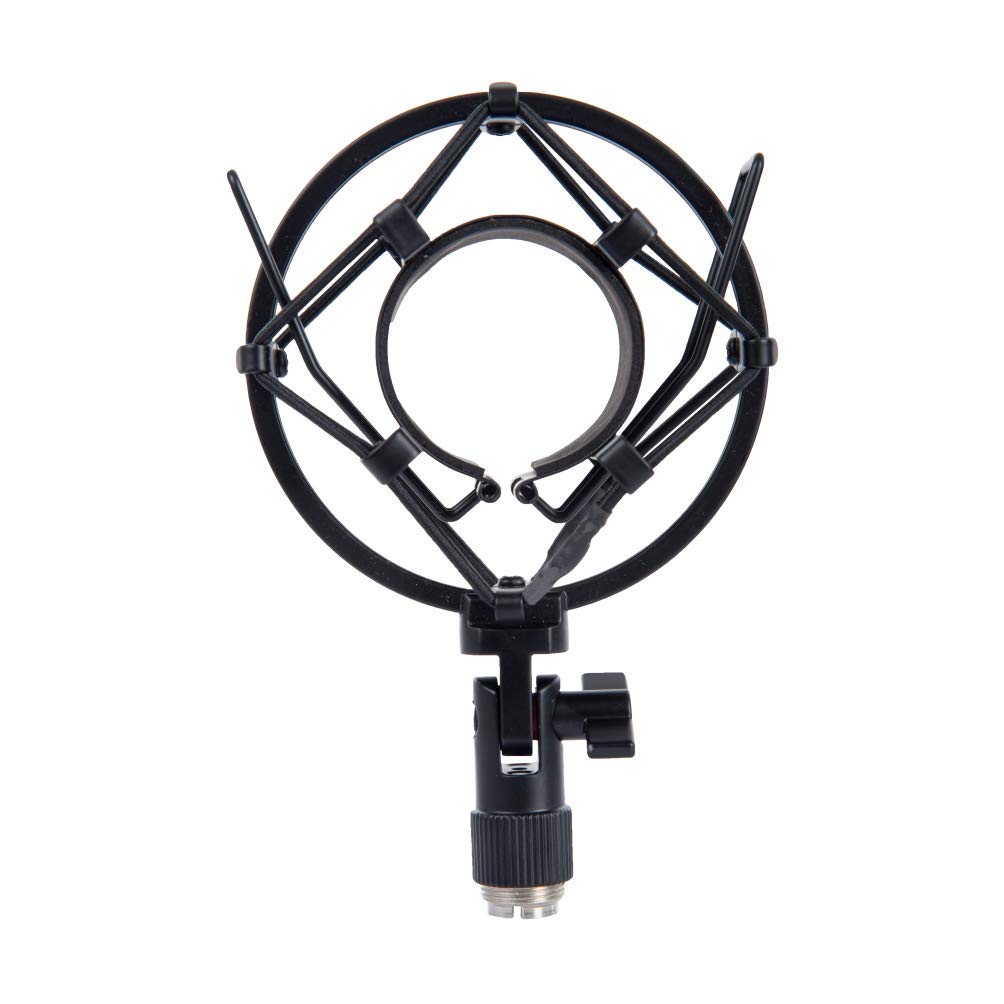 Mobiseries Microphone Shock Mount Stand for Large Diameter Condenser ...