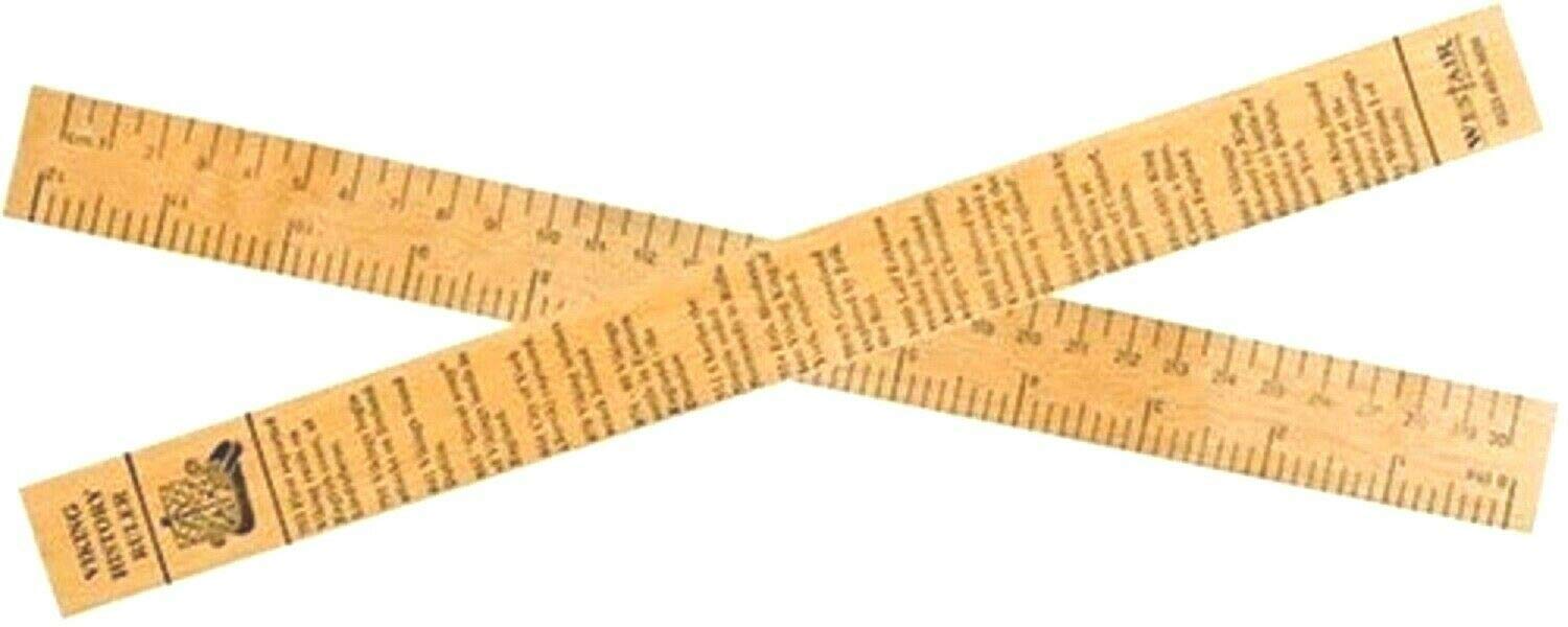 Viking Timeline Wooden Ruler - 30cm - 793 -1066 : Amazon.co.uk ...