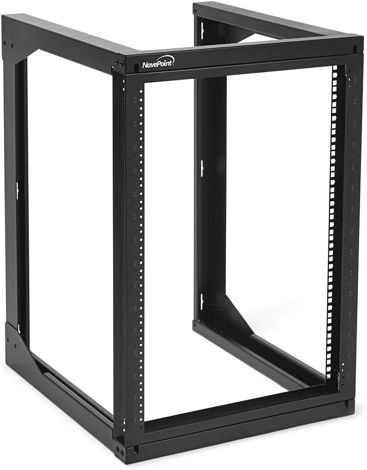 Amazon.com: RIVECO 6U Open Frame Rack Wall Mount & Desktop Mount, No ...