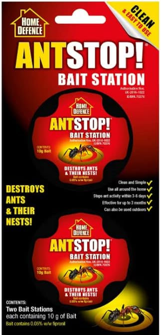 Home Defence Ant Stop- Ant Bait Station with a Thank You Sticker ...